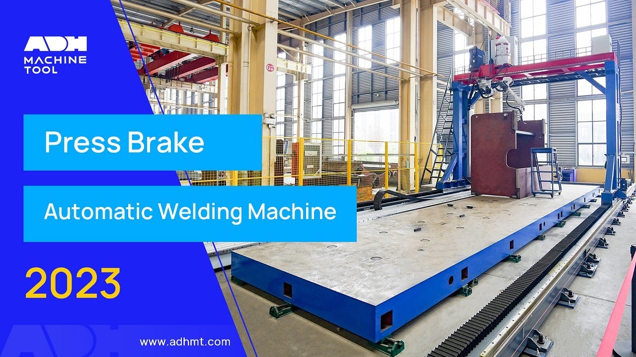 Press Brake Automatic Welding Machine - YouTube