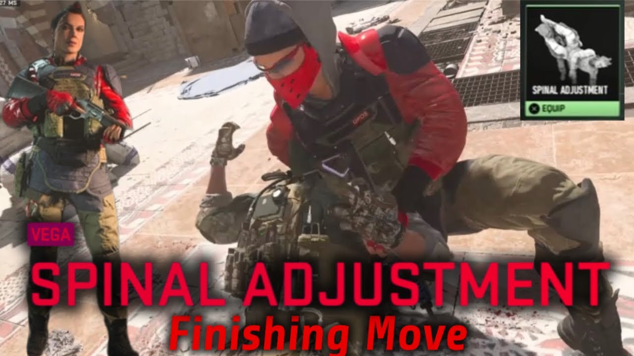 NEW: Spinal Adjustment Finishing Move | MW2: Vega Operator | With Slow ...