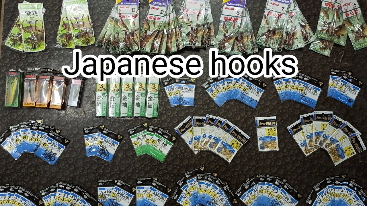 Japanese hooks|| Gamakatsau || Kawasemi || Rapala #begnaslake #pokhara ...