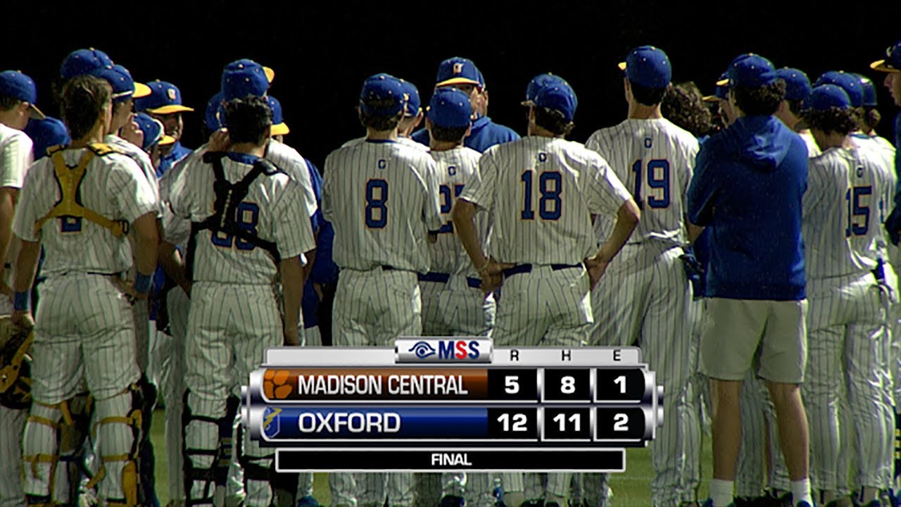 Madison Central at Oxford Game 1 6A Baseball Playoffs Game Highlights ...