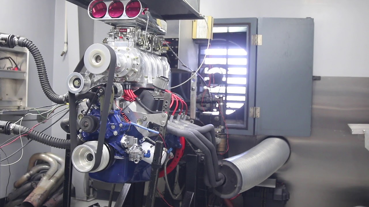 Blown Small Block Ford - YouTube