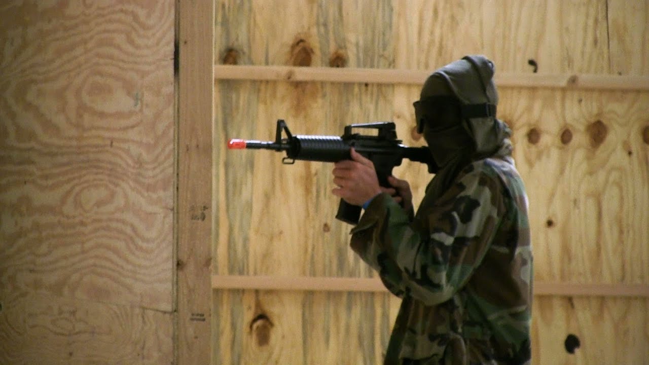 Combat City USA : Gun battles, war games for all ages - YouTube