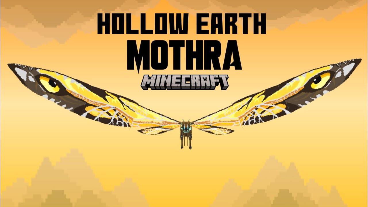 Titanus Mothra RISES in Minecraft PE Godzilla x Kong The New Empire ...