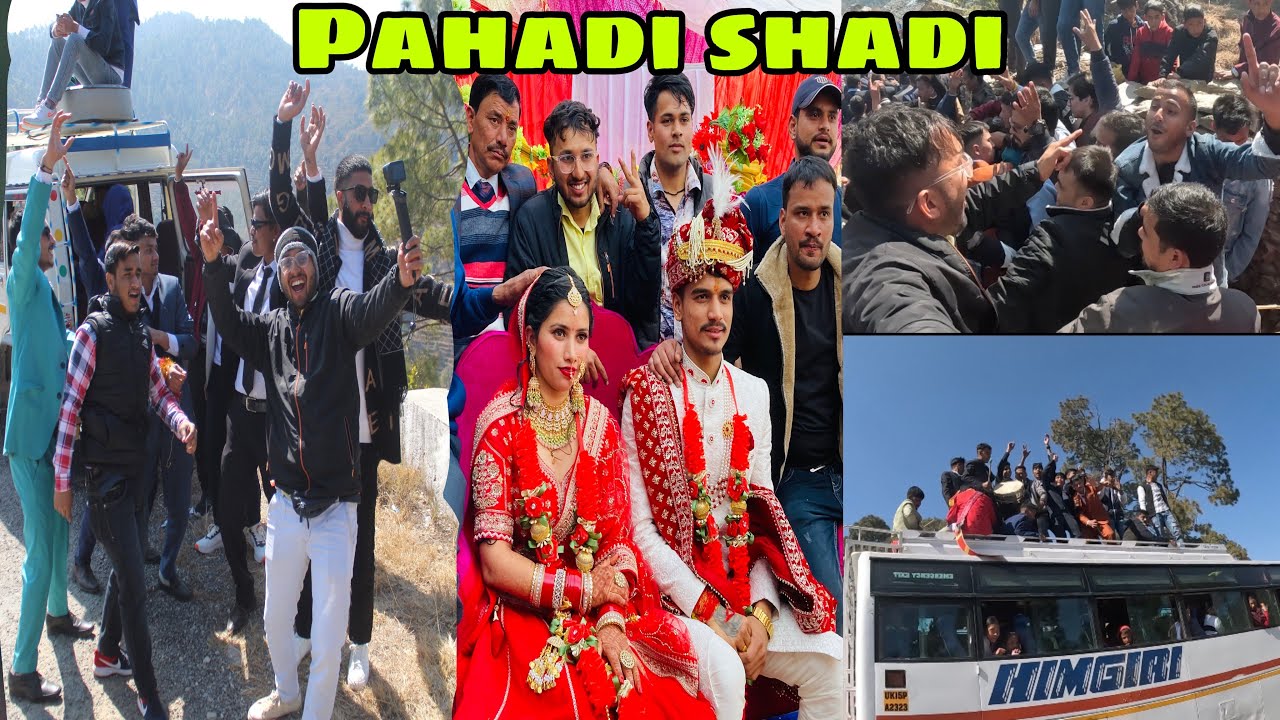 Pahadi shadi me jane ke maje hi kuch alag h.#pahadi #enjoy #shadi # ...