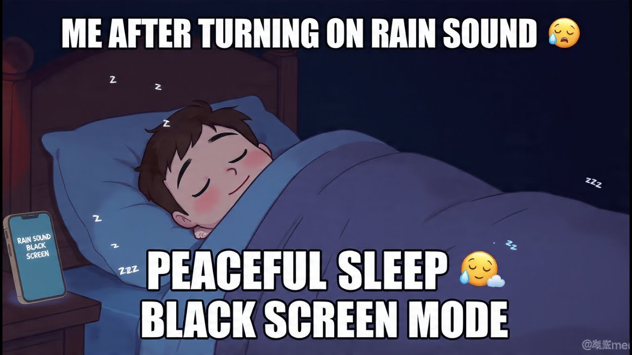 Binaural Thunder & Rain Sounds for Perfect Sleep (Hi-Res Audio, Black ...