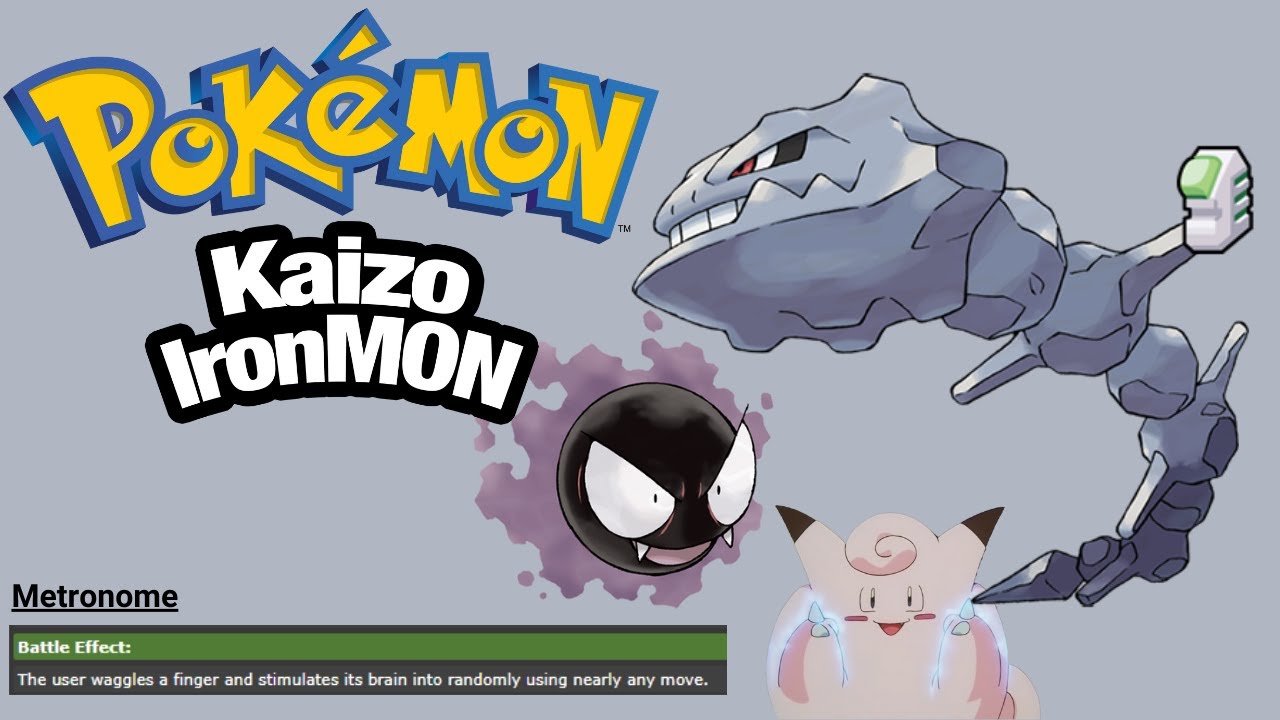 Using Max Ether on METRONOME in Kaizo IronMON Pokémon challenge - YouTube