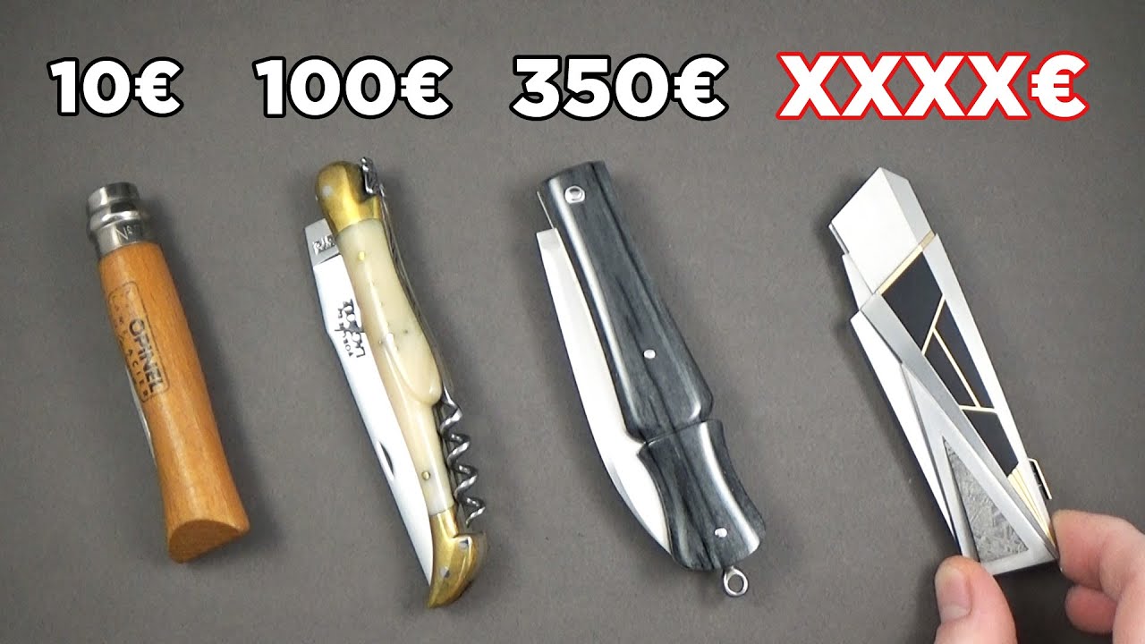 L'évolution de ma collection de couteaux - YouTube