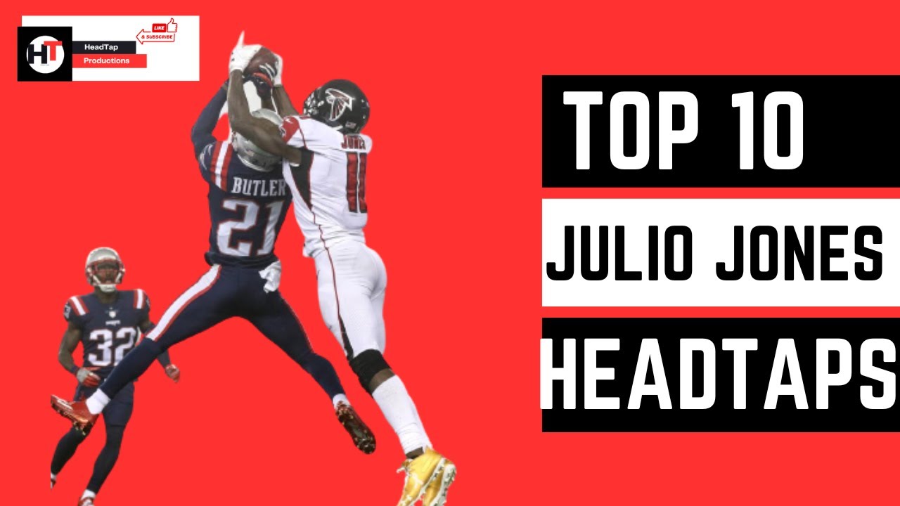 INSANE | TOP 10 JULIO JONES HEAD TAP CATCHES - YouTube
