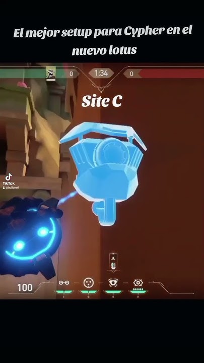 El mejor setup de Cypher para el nuevo Lotus, Valorant like para parte 2 #valoranttips #cypher ...