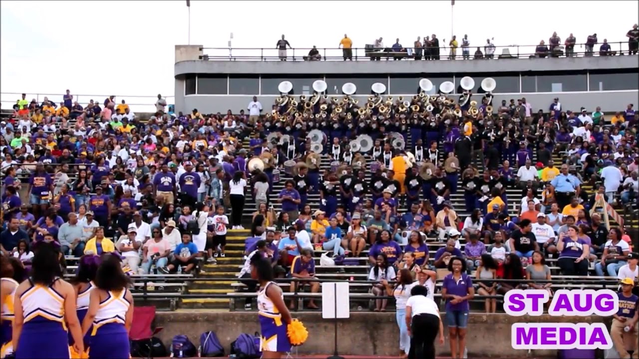 St Aug marching band - Turn me on - YouTube