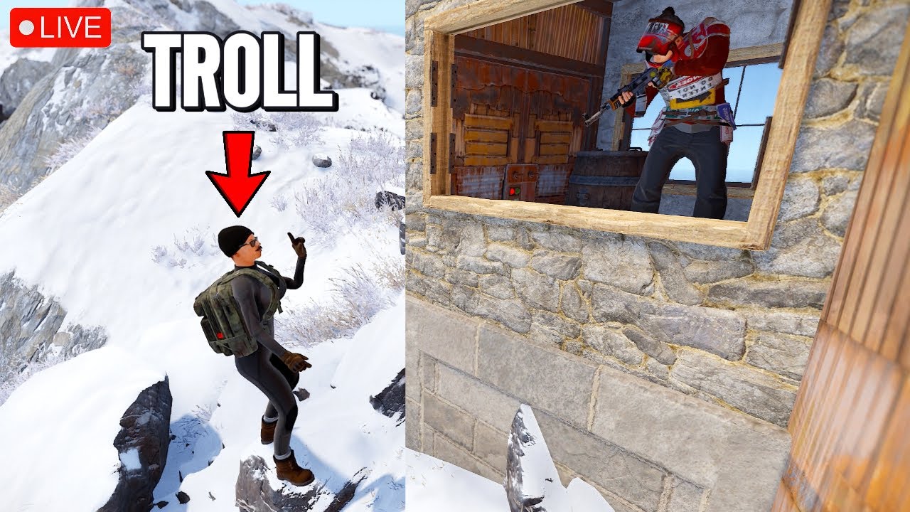 🟨RUST TROLLING🟨CLIP FARMING🟨 - YouTube