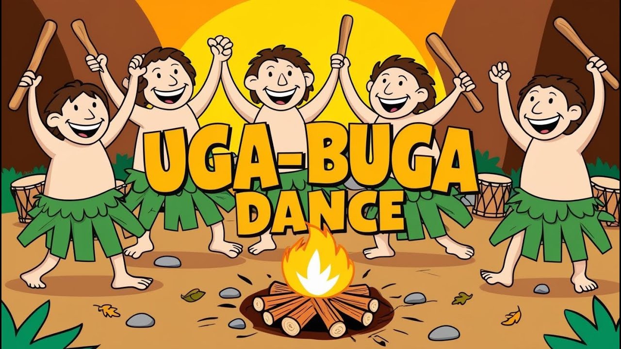 Uga-Buga Dance – Taniec Jaskiniowców (Muzyka do Terapii Tańcem) - YouTube