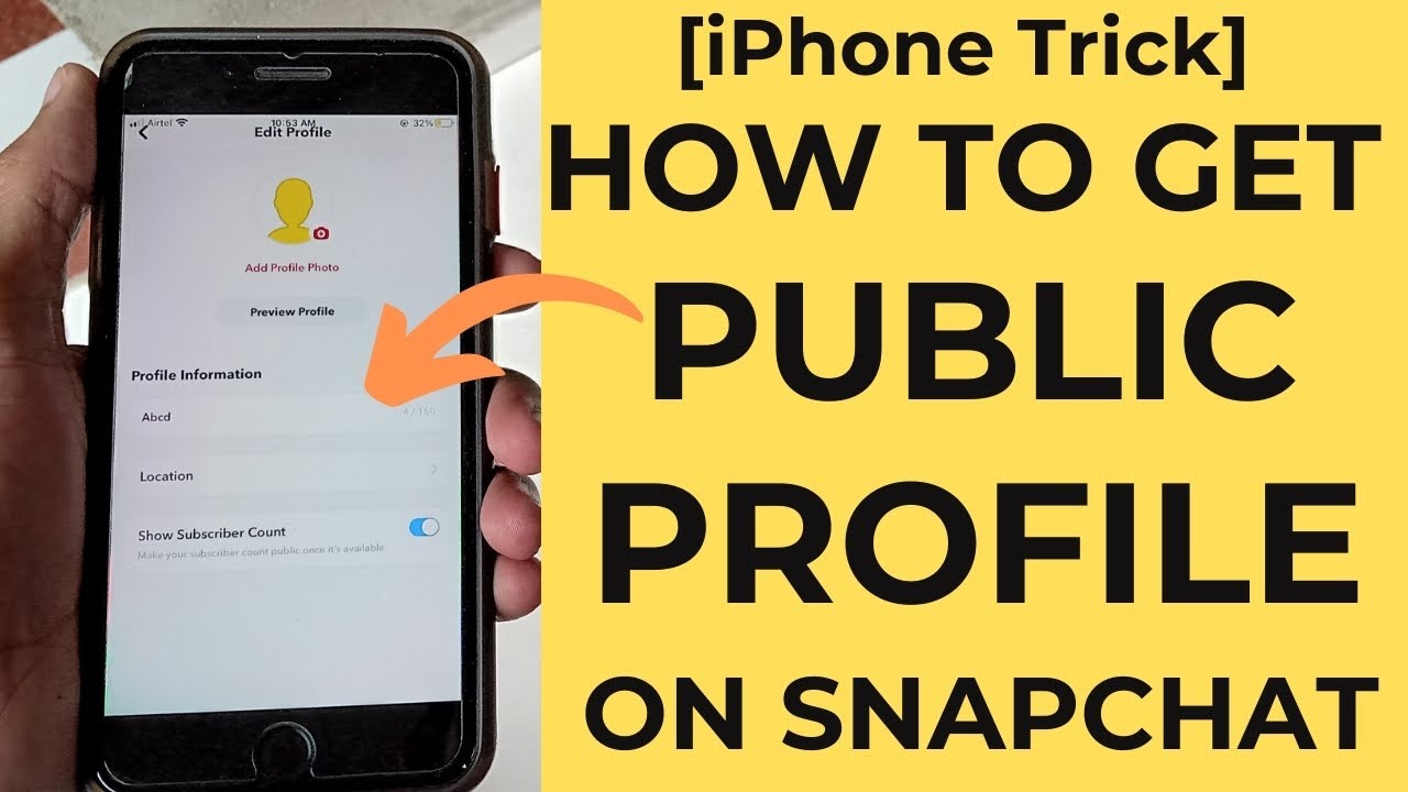 iPhone Tricks How To Get Public Profile On Snapchat Subscribe Button iphone-tricks-how-to-get-public-profile-on-snapchat-subscribe-button