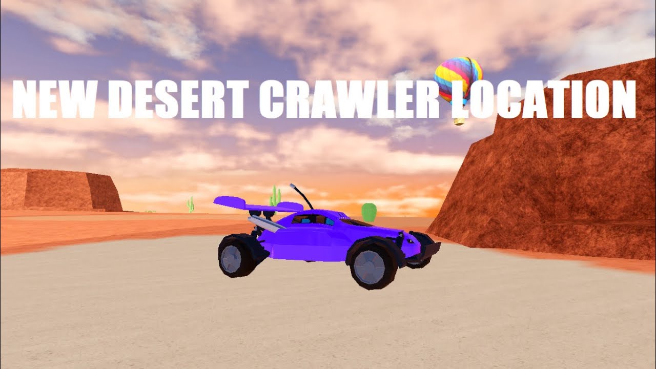 NEW DESERT CRAWLER LOCATION - YouTube