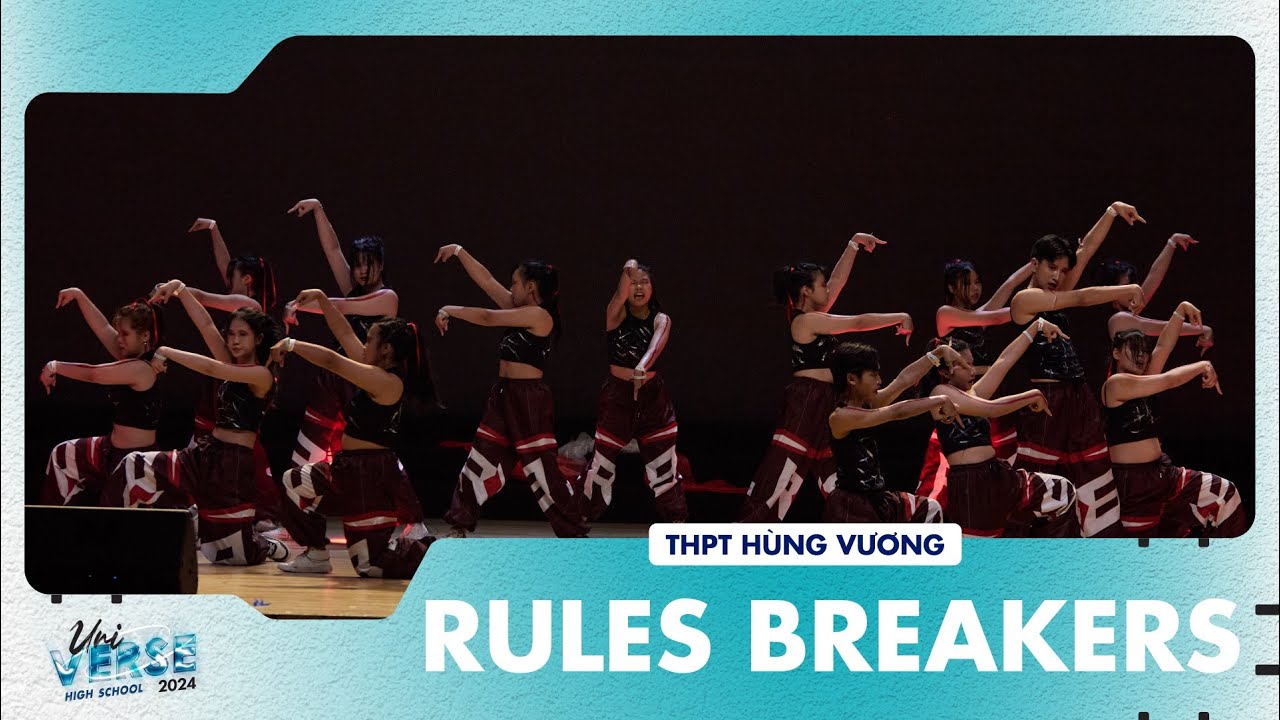 RULES BREAKERS ╏ Uni-VERSE Dance Competition 2024: High School Category [FRONT ROW] - YouTube