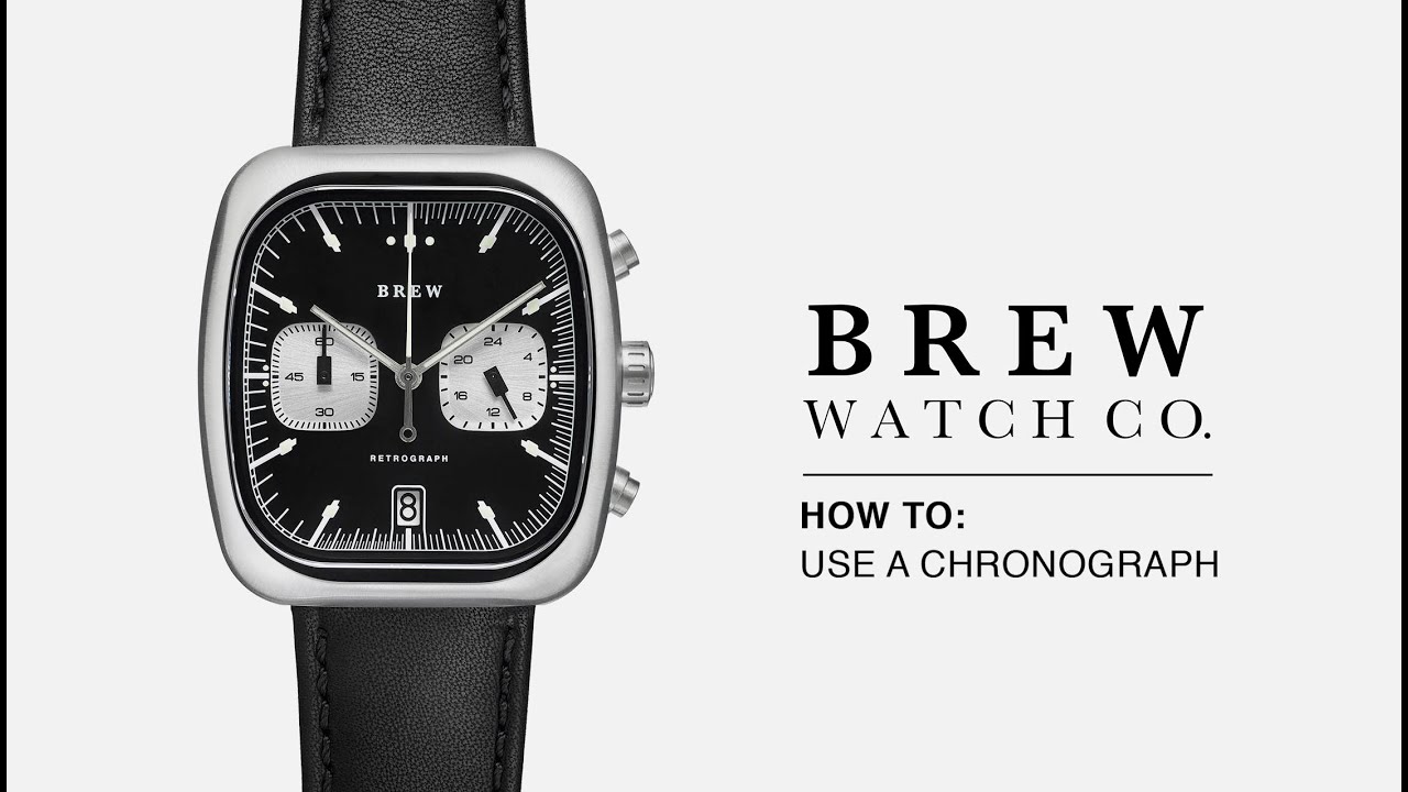 Brew How To - Use A Chronograph - YouTube