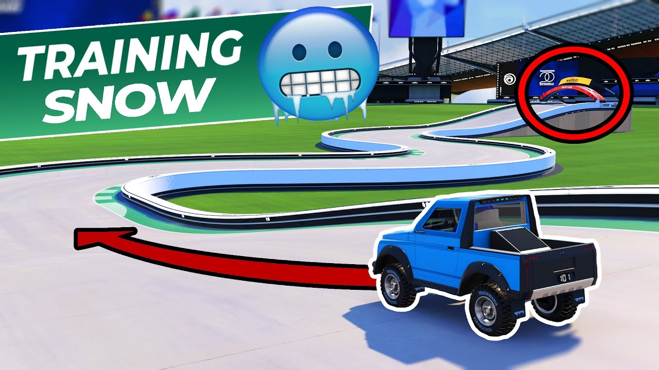 I tried to beat Trackmania's Training Campaign with the Snow Car! - YouTube