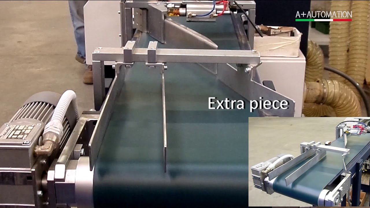 T300Auto with three way splitter conveyor - YouTube