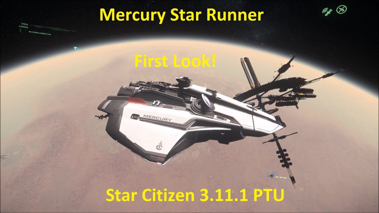 Mercury Star Runner First Look! - Star Citizen - YouTube