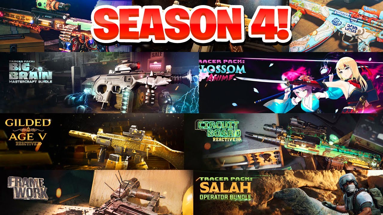 NEW SEASON 4 BUNDLES! ALL NEW BUNDLES IN COLD WAR WARZONE SEASON 4 ...