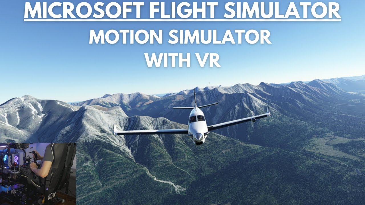 Microsoft Flight Simulator | Motion Simulator with VR and HOTAS - YouTube