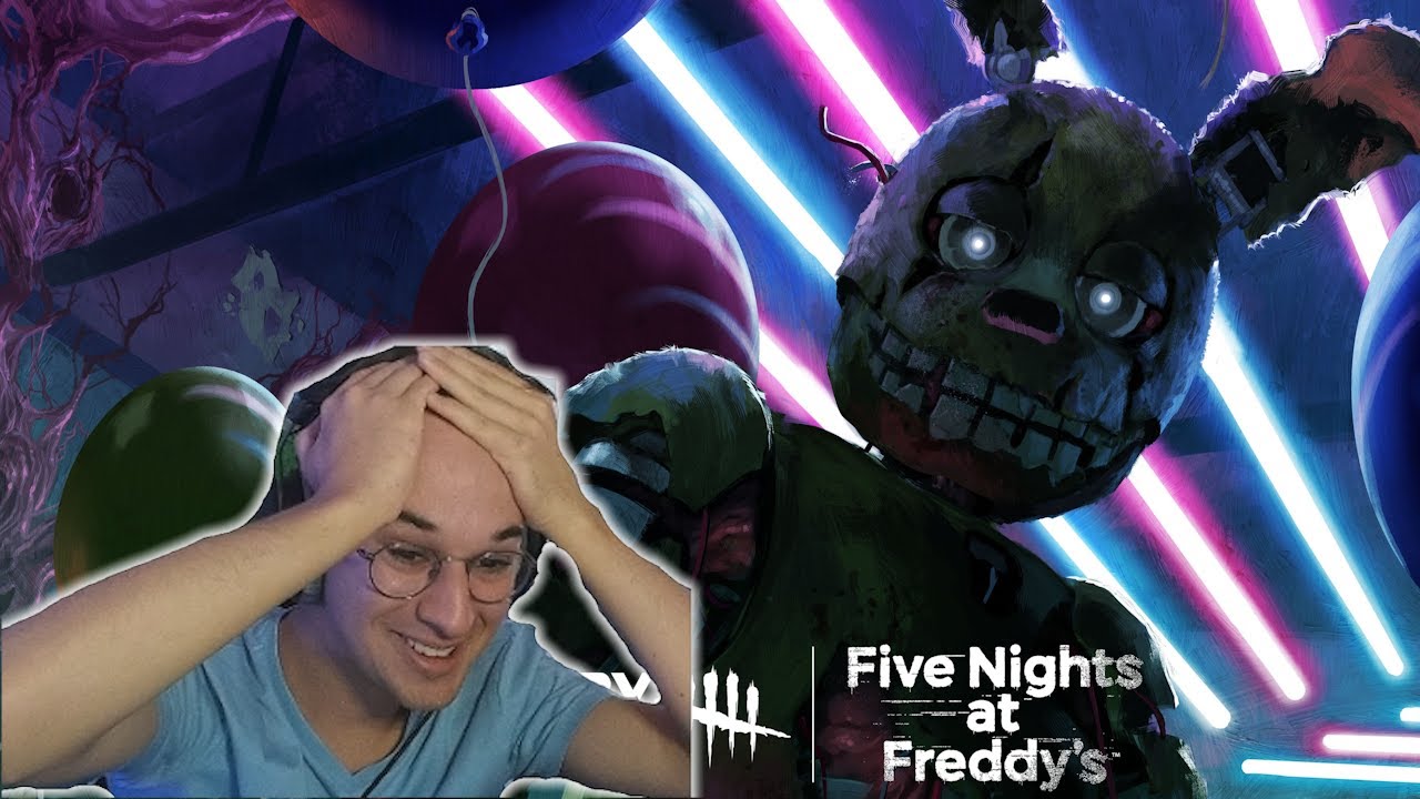 REACTION TO THE DBD X FNAF DLC REVEAL - YouTube