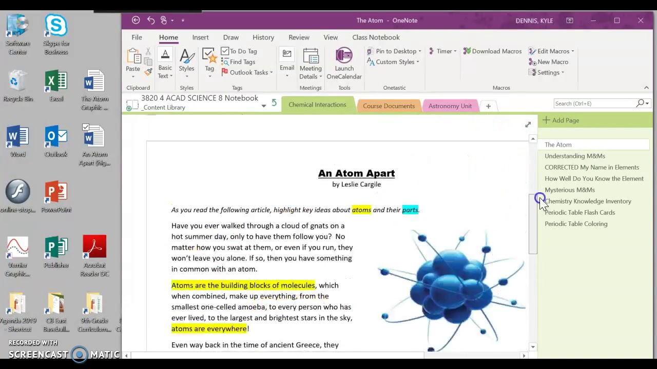 Inserting a Printout into OneNote - YouTube