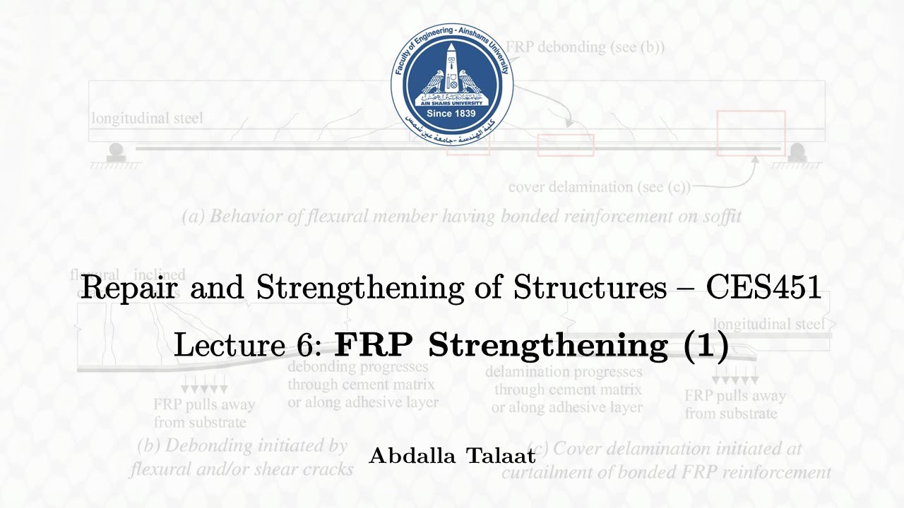 FRP Strengthening (1) - YouTube