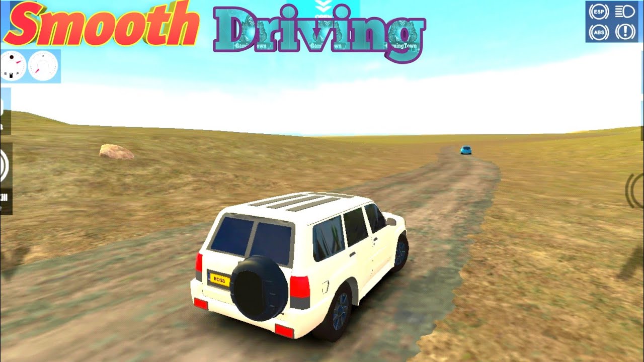 Smooth Car Driving in Off-road - YouTube