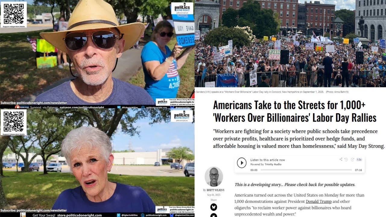 Americans Rise Up: Labor Day Rallies Call for Justice, Dignity, and ...