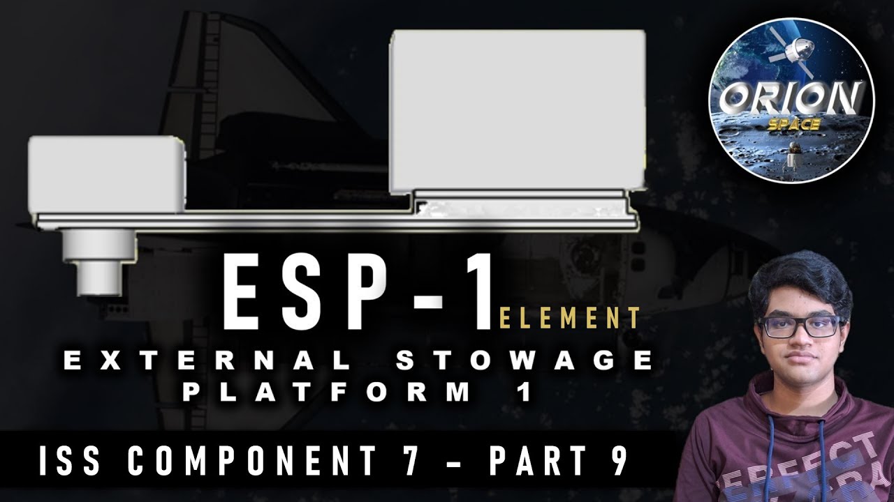 External Stowage Platform 1| ISS MODULE 6 | External Storage | ORION SPACE | Prince Joy | Part ...