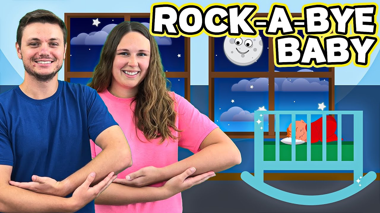 Rock-a-bye Baby | Nursery Rhymes | Kids Songs | Sign Language | Lullaby ...
