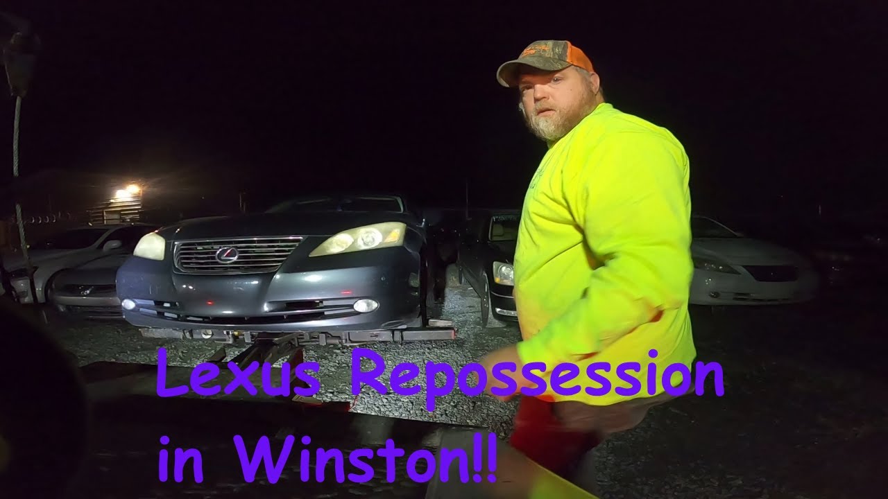 Lexus Repossession in Winston!! - YouTube