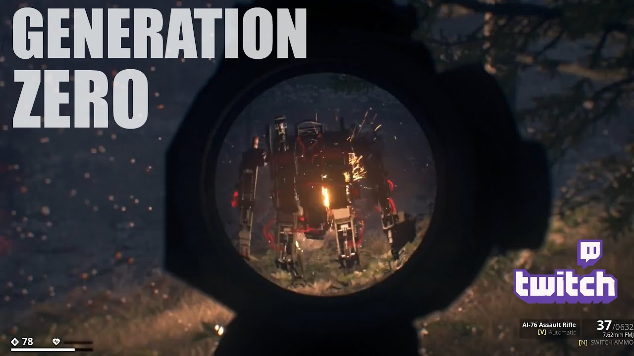 Generation Zero | Ambushing hunters in guerilla mode ... solo. - YouTube