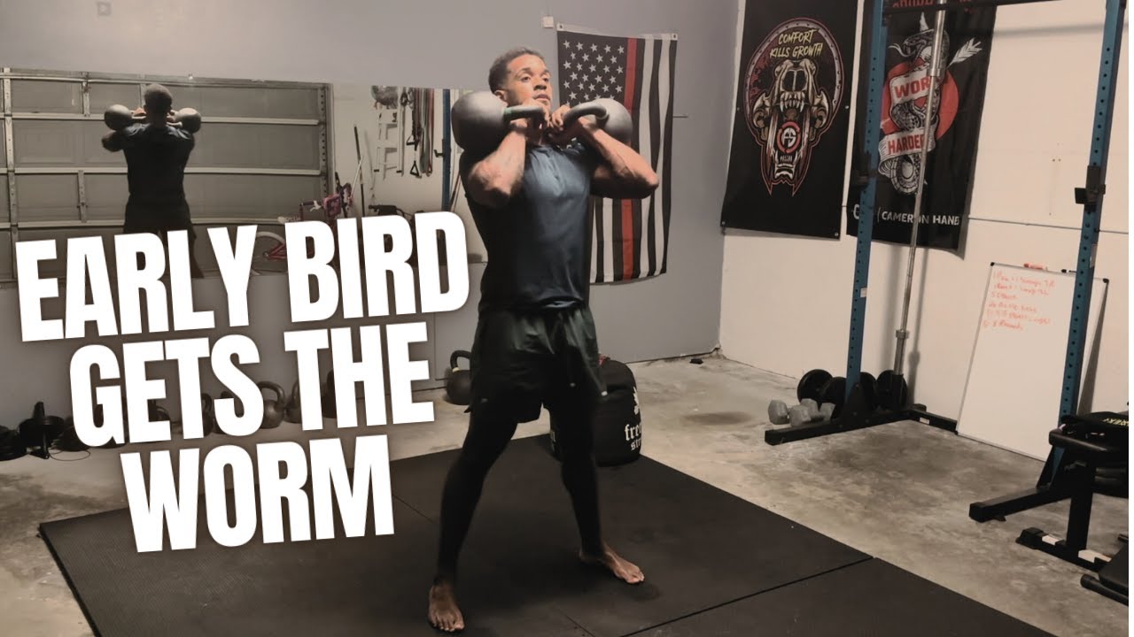 Full Body Kettlebell Workout Early Bird Grind - YouTube