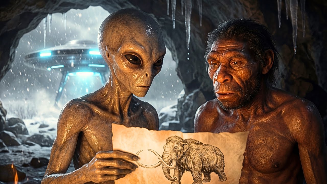 ICE AGE MYSTERY Uncovered When an ALIEN and a HOMINID Follow the ...