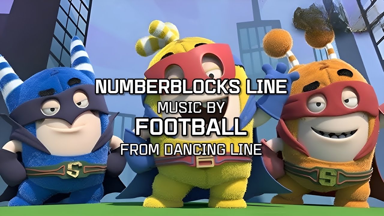 Numberblocks Line Stage by The Football from Dancing Line (Subscribe ...