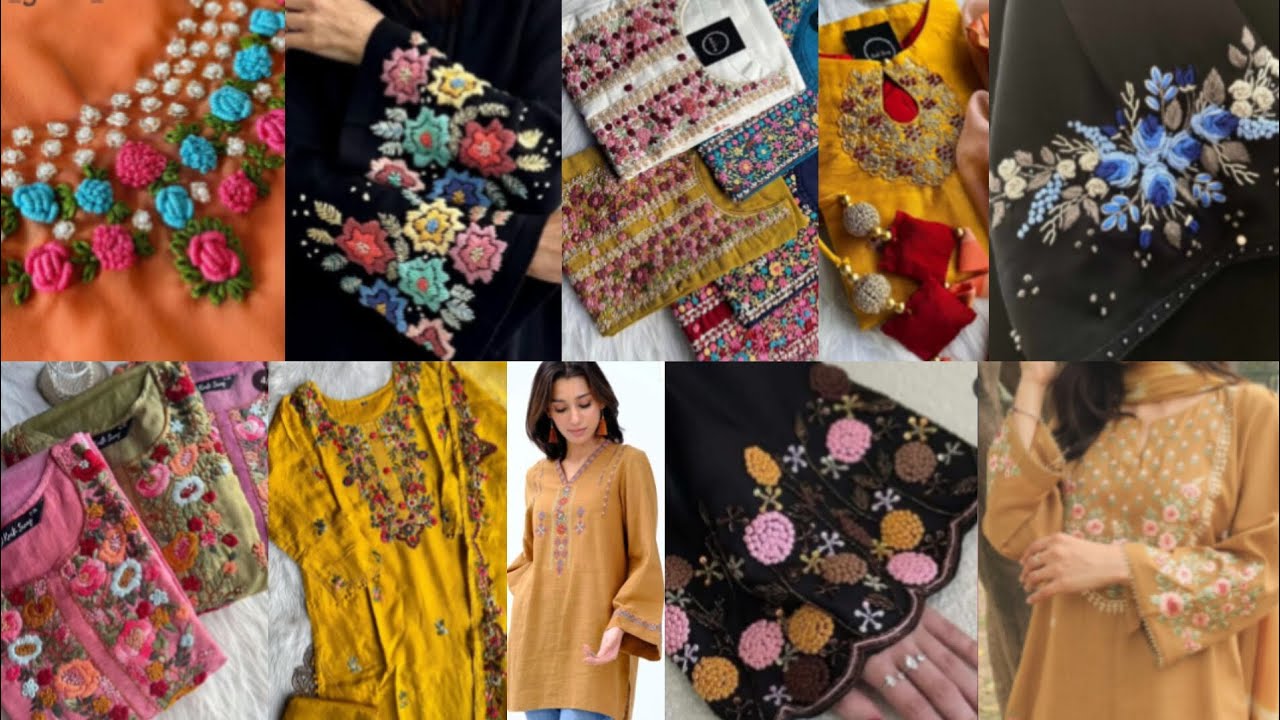 Hand Made Latest Designs|for Girls easy and stylish Dresses design's ...