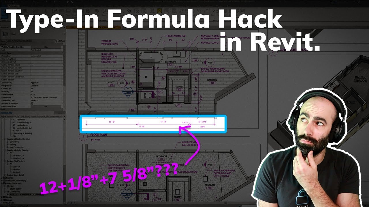 Type in Formula Hack in Revit Tutorial - YouTube