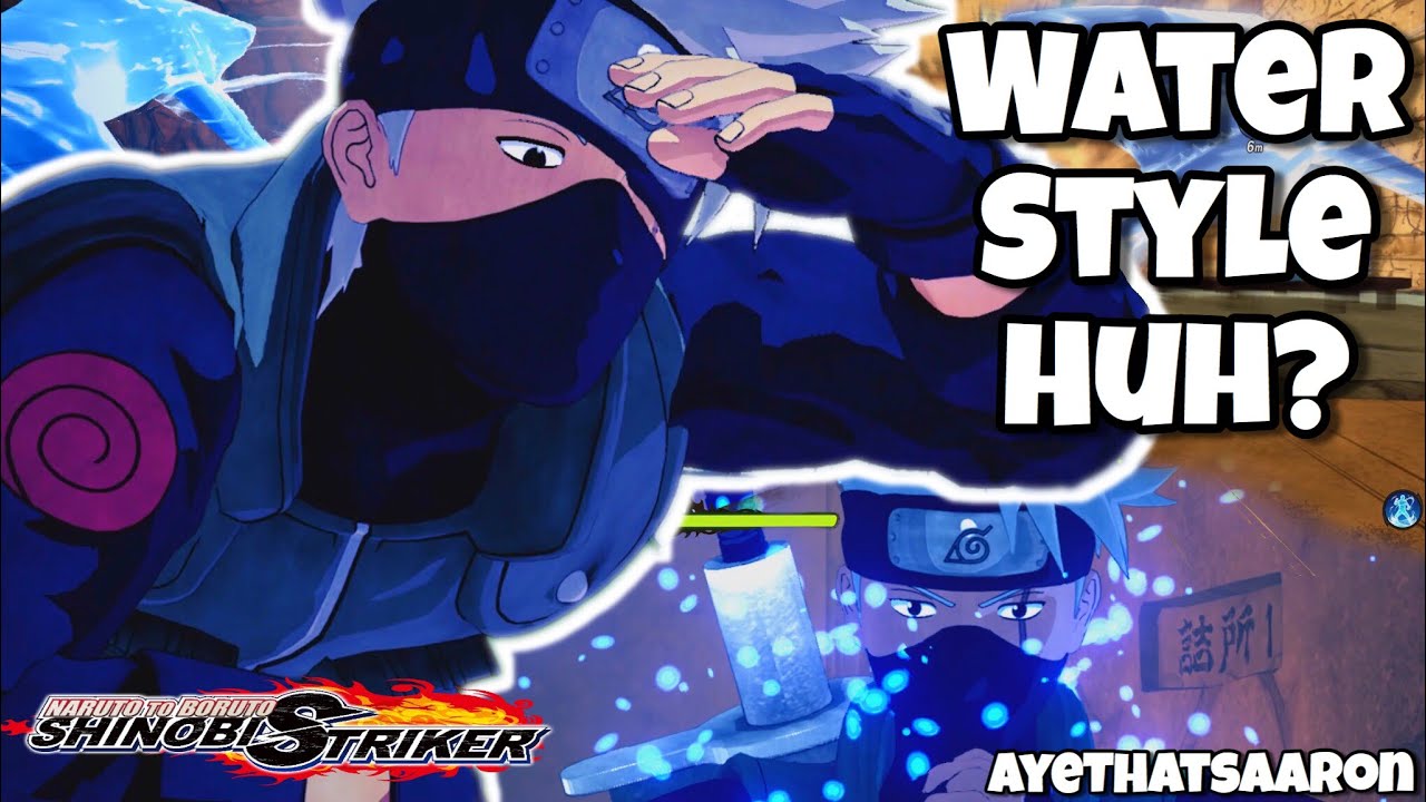 I Gave Kakashi Only Water Style Jutsu | Naruto to Boruto: Shinobi ...