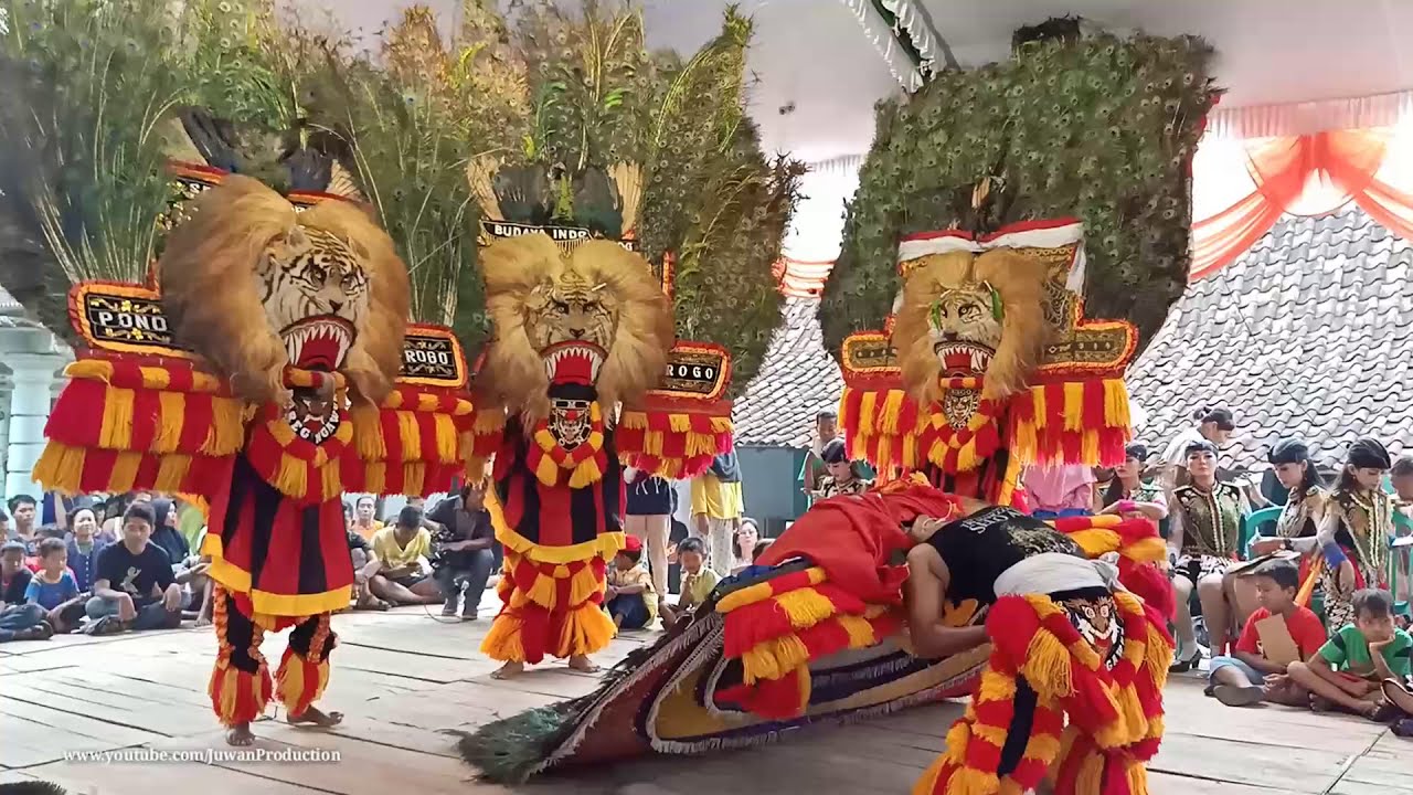 KEPALA REYOG PONOROGO TERLEPAS.!!ATRAKSI PEMBARONG SALING ADU KEKUATAN ...