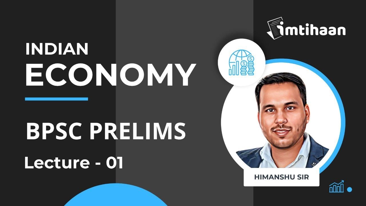 BPSC Prelims Class 01 (ECONOMY) #bpsc - YouTube
