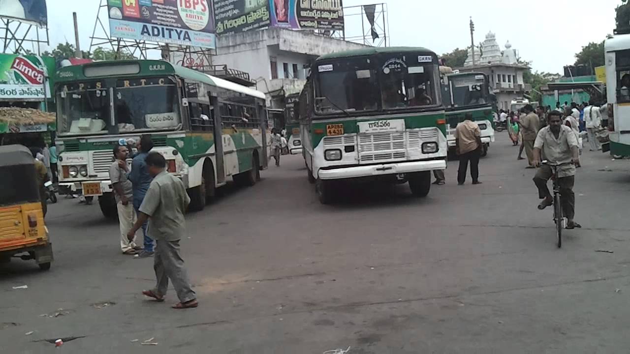 gokavaram bus stop RAjahmundry 3 - YouTube