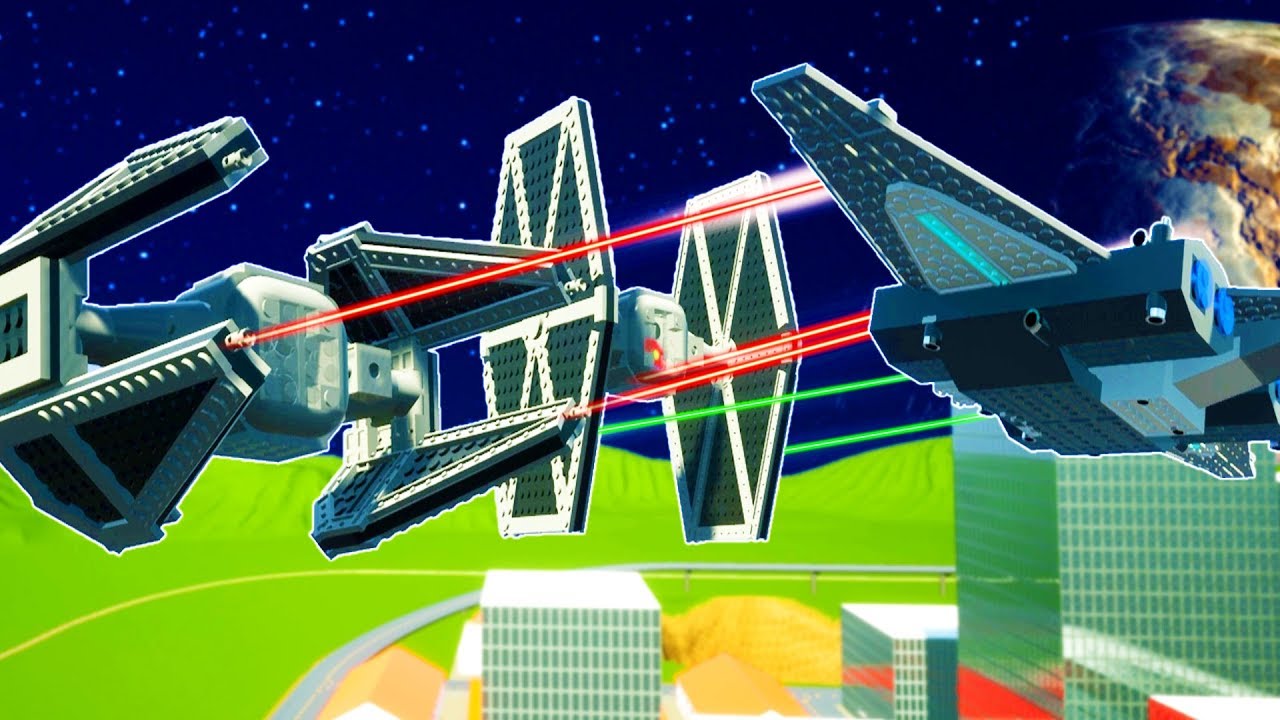 DOG FIGHT IN SPACE MULTIPLAYER CHALLENGE! - Brick Rigs Multiplayer ...