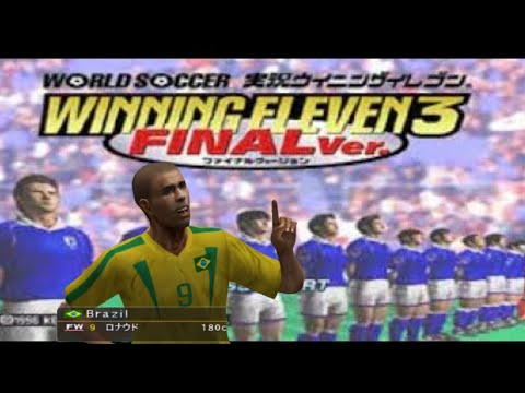 World Soccer Winning Eleven 3 (Ps1) Final Ver- jogando uma Copa e final ...