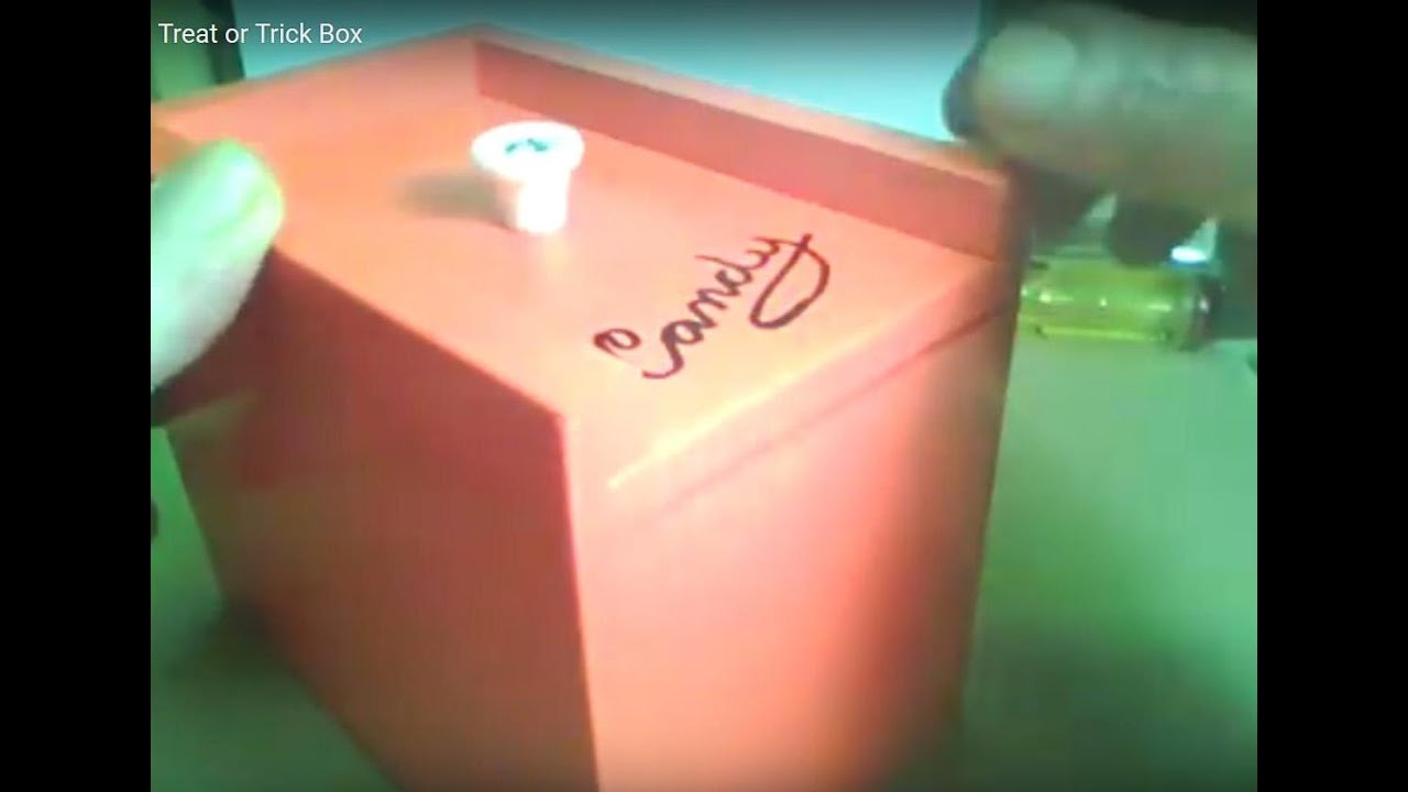 Halloween Treat or Trick Box - YouTube