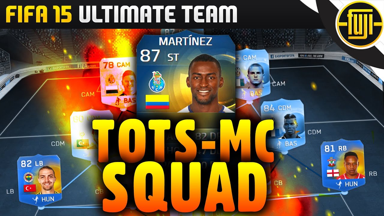 FIFA 15 - MY TOTS MOST CONSISTENT SQUAD!! - +6 - FT. JACKSON MARTINEZ ...