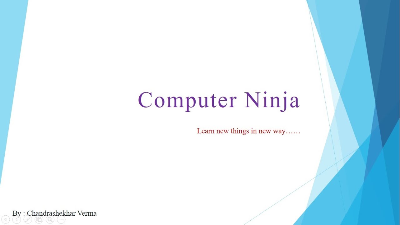 Save & Save As | Computer Science Basic Concept | Video 2 - YouTube