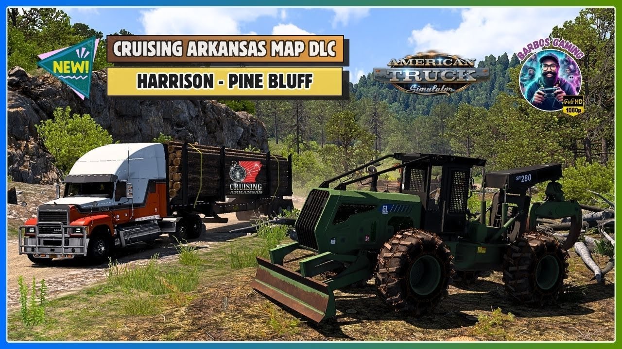 Cruising ARKANSAS Ep 9 | Harrison - Pine Bluff | American Truck ...