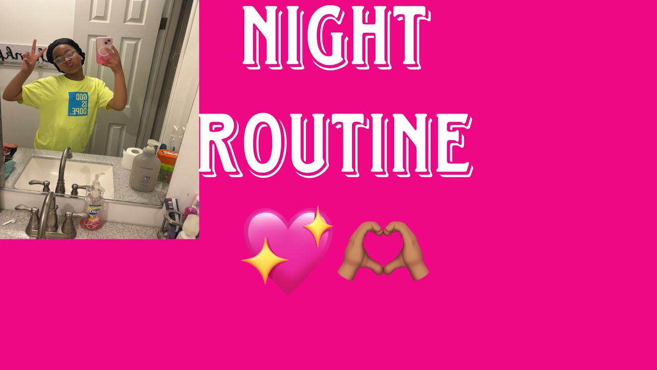 MY NIGHT ROUTINE 😴 - YouTube